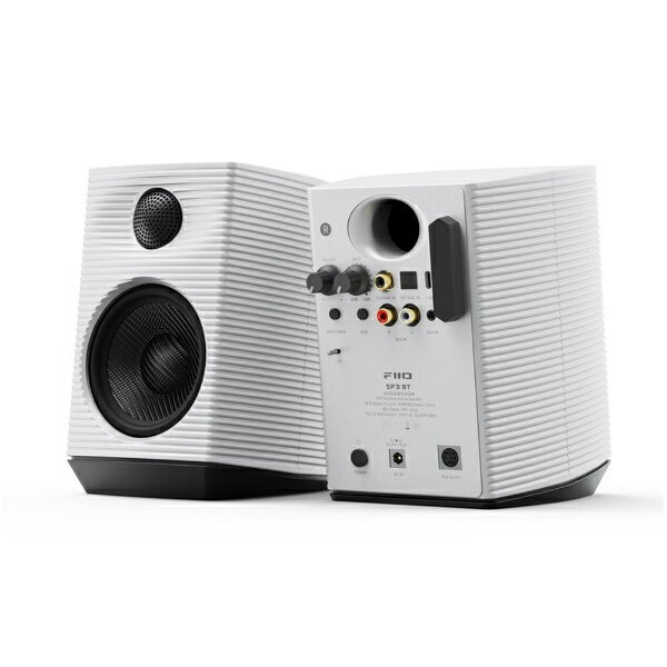 Bluetoothコーデック LDAC / aptX Adaptive / AACに対応USB Type-C、同軸、光デジタルなどの豊富な入力インターフェースを備え、更なる拡張性を確保。カーボンファイバー振動板を採用した3.5インチ 大口径...