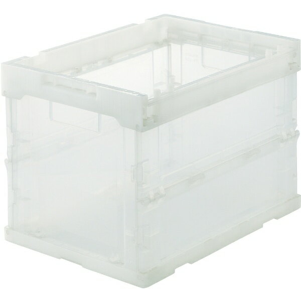 ■中が透けて見えるため、コンテナの中身が判別しやすく、保管・管理に最適です。■折りたたんだ時の高さを最大限まで追求、従来タイプに比べて最大35％低く、これにより輸送運賃・保管スペースを大幅に削減することができます。■組み立て時も、折りたたみ...