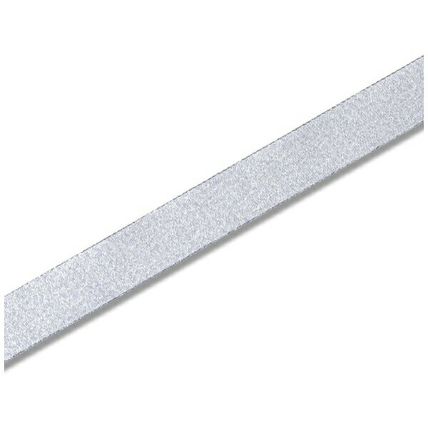 ■プラチナのような、白味をおびた輝きが上品な印象に仕上げます。【仕様】・幅24mm×15m巻【材質／仕上】・ナイロン・メタル