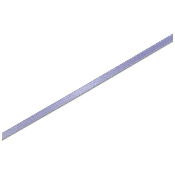 ■片面のみに光沢がある、お求めやすい価格のサテンリボンです。■本リボンはポリエステル糸を使用することによって光沢を高めています。【仕様】・幅6mm×20m巻【材質／仕上】・ポリエステル