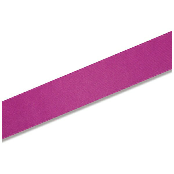 ■片面のみに光沢がある、お求めやすい価格のサテンリボンです。■本リボンはポリエステル糸を使用することによって光沢を高めています。【仕様】・幅36mm×20m巻【材質／仕上】・ポリエステル