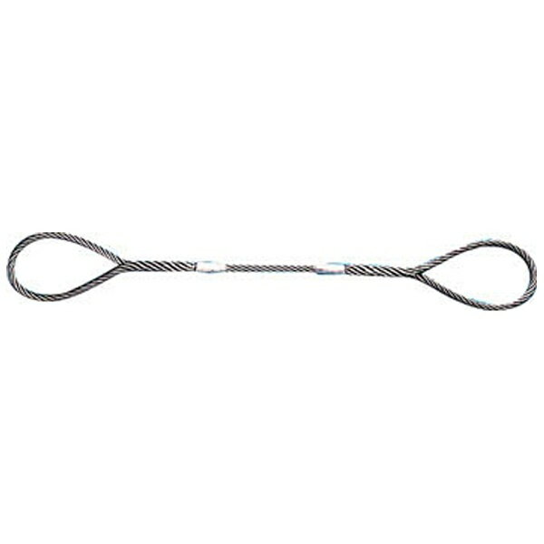 ■JIS規格適合品のワイヤロープを使用しています。「労働安全衛生規則第475条」及び「クレーン等安全規則第219条」に規定された方法に則り加工している商品です。編み込み加工部の端末を特殊スリーブにて圧着加工しており、加工部分のトゲが全く出ま...