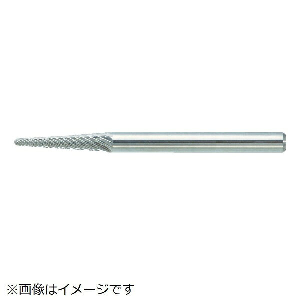 ■理想的な切れ刃形状の設計により優れた切れ味を実現しています。【用途】・あらゆる金属、非鉄金属、樹脂の研削、バリ取り、面取りに。【仕様】・形状： テーパー先丸（シングルカット）・刃径（mm）： 5・刃長（mm）： 12.7・軸径（mm）： ...