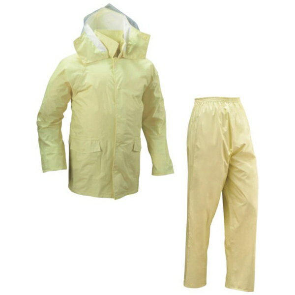 ■PVCコーティングで丈夫なスタンダードレインウェアです。■背中に2本の反射テープ付きです。■背中ベンチレーションにより蒸れを防ぎます。■サイズ展開　S〜4L・BL（7サイズ展開）あります。【用途】・雨天の作業全般に。【仕様】・色： ベージ...