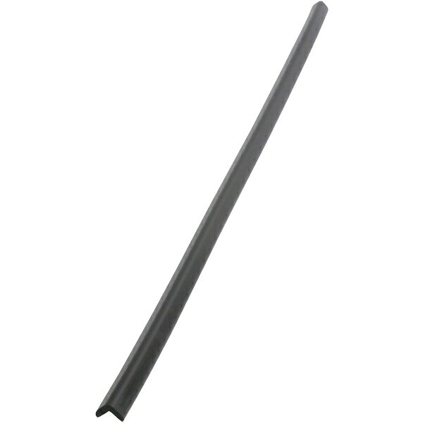 ■ちぎれにくく、クッション性に優れた衝撃吸収材です。【用途】・工事現場や工場の危険防止に。【仕様】・色： ブラック・幅（mm）： 24・長さ（m）： 0.9・厚さ（mm）： 6・取付方法： 貼付タイプ（両面テープ付属）