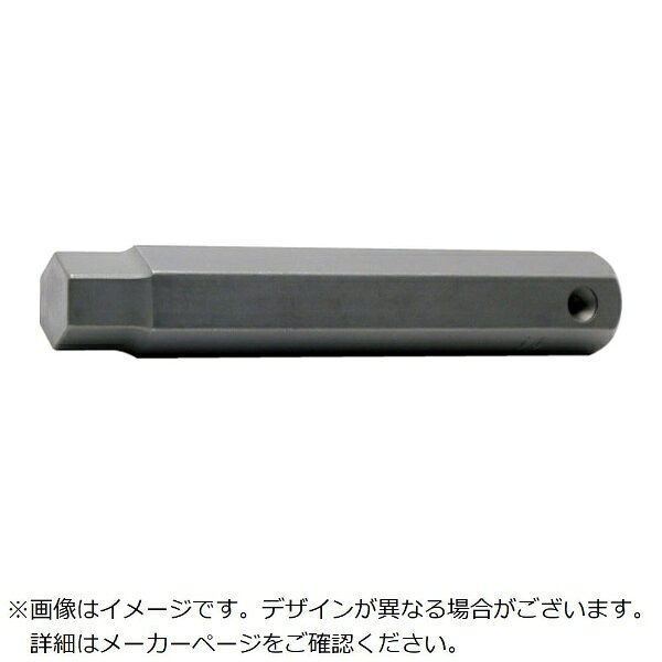 ■片頭ヘックスビット【仕様】・対辺寸法（mm）： 22・差込角（mm）： HEX16・全長（mm）： 100・対辺形状： HEX ビット・対辺（mm）： 22