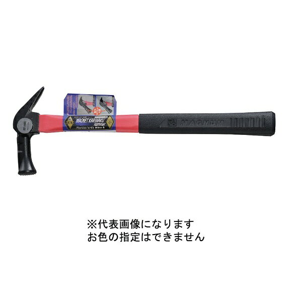 須佐製作所のマグネット付仮枠ハンマーです。GF柄で、止無小タイプです。全長380mmと扱いやすいサイズ感です。