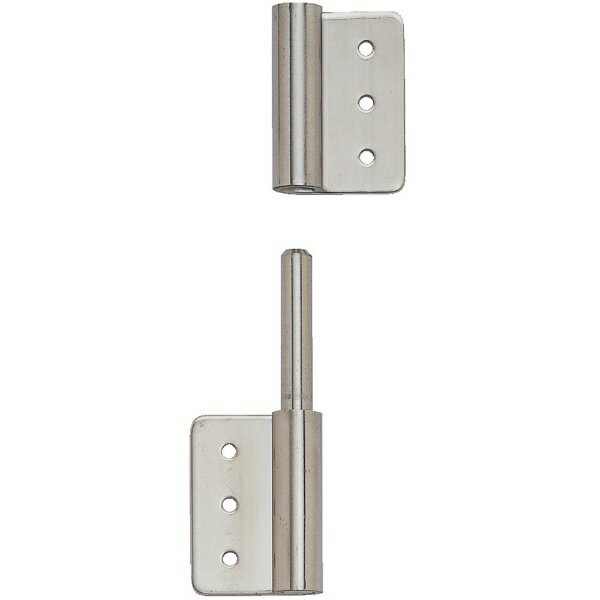 ■ステンレス製で耐食性に優れています。■抜き差し旗蝶番です。【用途】・右用・屋内用機器・環境機器・海洋機器等。【仕様】・全長（mm）： 50・幅（mm）： 60・厚さ（mm）： 2.5・D2（mm）： 14・耐荷重（kg）2個使用時： 30...