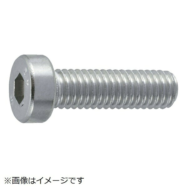 ■頭部の高さが低くなっており狭い場所にも適しています。【仕様】寸法(mm)d×L：M4×6、質量(g)：31.7強度区分：A2-50相当【材質/仕上】■ステンレス（SUS304）