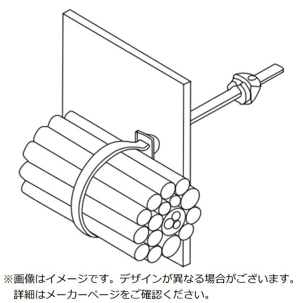 ヘッドとボディが分かれているTy−Rap［［RU］］（タイラップ）高性能結束バンドです。屋外の手が届きづらい位置への結束に。