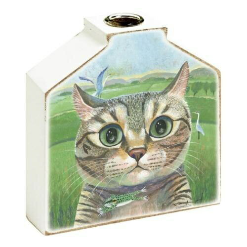 作家：糸井 忠晴/日本男性作家 サイズ：約115x120x35mm 重さ：約0.3kg 材質：MDF（木製繊維板）/ガラス 仕様：卓上用