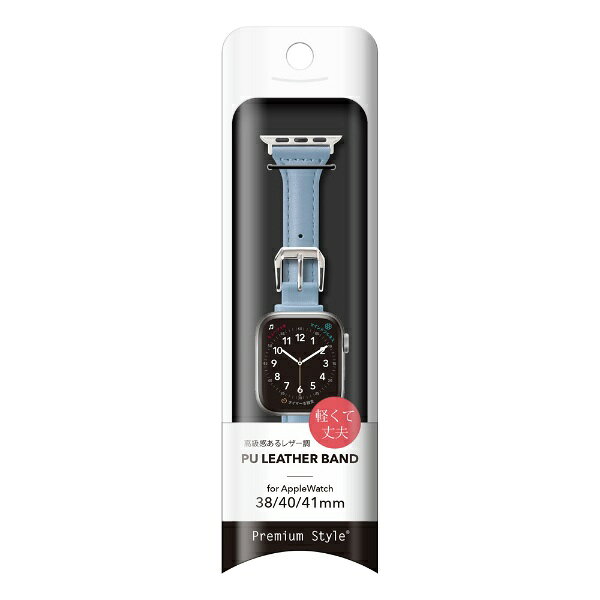上品で手触りのいいPUレザーは、シンプルなApple Watchのデザインとぴったりマッチします。バックルとラグの金属部分はバンドに合わせた高級感あるカラーを採用。バンドの長さは、手首周り約135〜185mmの間で調節が出来ます。