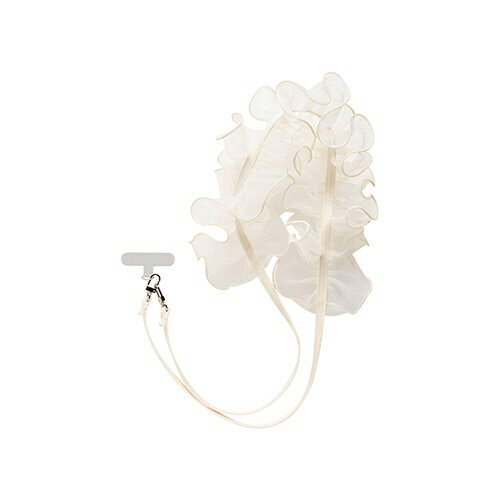 ・華やかなデザインと抜け感のバランス・ストラップホルダー付き