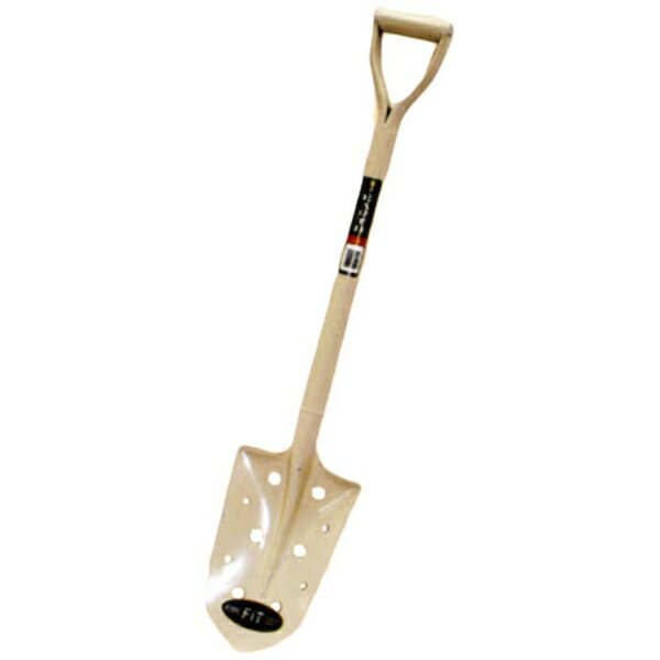 ■穴あき構造で土離れ性に優れているので、土が穴から落ちることで土の詰まりを防ぎ、土木工事や造園工事などの現場で作業効率を向上させることができます。■また、水分の多い場所でも、土が頭部に張り付きにくく、作業しやすくなります。■ 柄の素材がパイ...