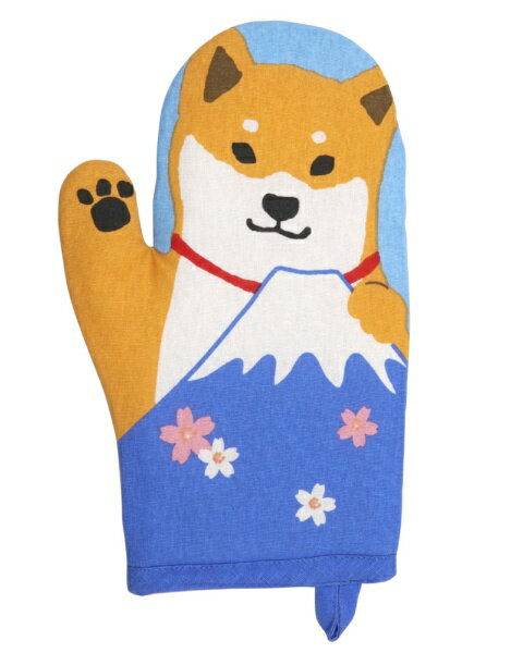 壁掛けにも便利なループ付きのキッチンミトンです！可愛いキャラクターたちに癒されながらお料理を♪