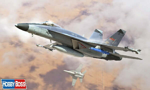 マクドネル・ダグラス社が開発した戦闘攻撃機■F/A-18C/Dを再設計し大型化した機体で、ペイロードの増大や航続距離の延長、運動性能の向上などを実現全長38cm、全幅27.2cm。総パーツ数520以上。エッチングパーツ付き。