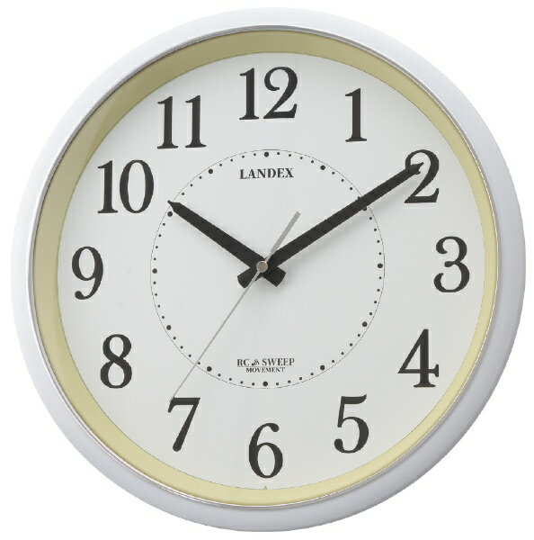 時刻合わせ不要の電波時計。電波の受信はONとOFFの切り替えが可能 秒針は連続して滑らかに動く、音の静かな連続秒針 機能：電波受信機能(自動受信、手動受信)、電波受信オフ機能、夜間秒針停止機能(午後10時~午前6時)、連続秒針 電源：単3型...