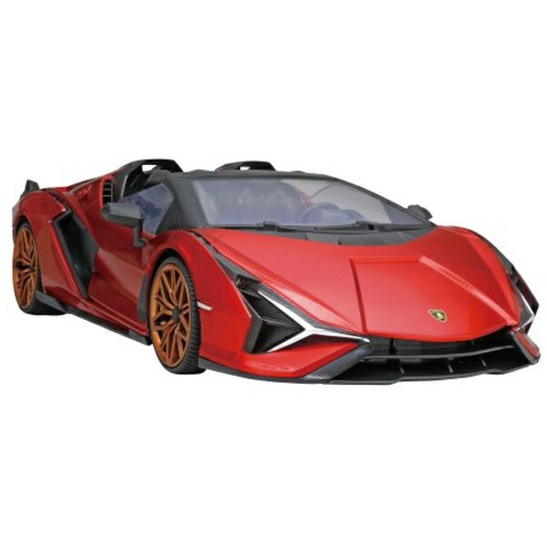Lamborghini Sian Roadster（ランボルギーニ シアン ロードスター）が1/16スケールのR/Cで登場！走らせても、飾ってもリアル感がカッコいい！前進時にはヘッドライトが後進時にはテールランプが点灯。前後左右フルファンク...