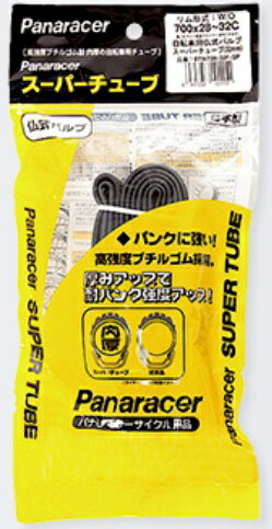 耐パンク性能強化チューブ。肉厚加工を施した耐パンク性能強化チューブ。虫ゴム不要のスーパープランジャを採用した英式バルブチューブも新たにラインアップ。表記サイズ：W/O 700×28〜32C重量:160g