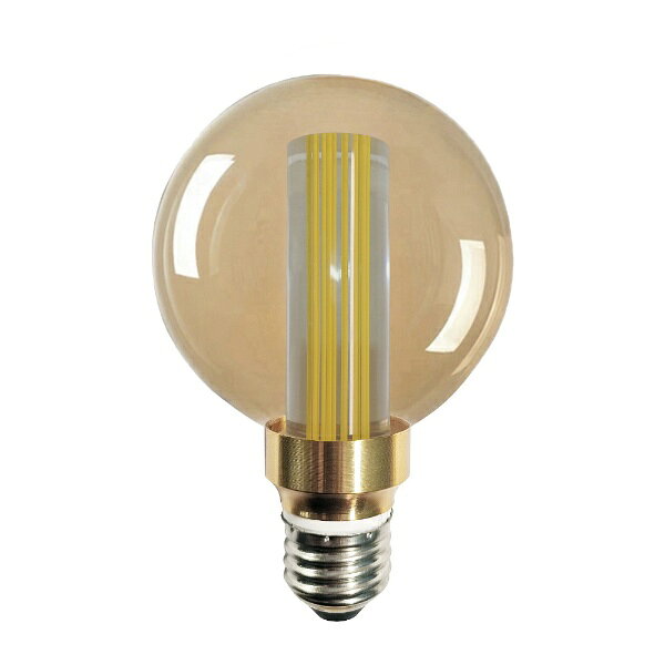 ■口金：E26 ■定格電圧：AC100V ■消費電力：3.3W ■全光束：200lm ■光源色：電球色 ■色温度：1800K ■配光角：290度 ■PSE取得 ■定格寿命：2万時間 ■商品サイズ：外径95x全長136mm ■商品質量：104...
