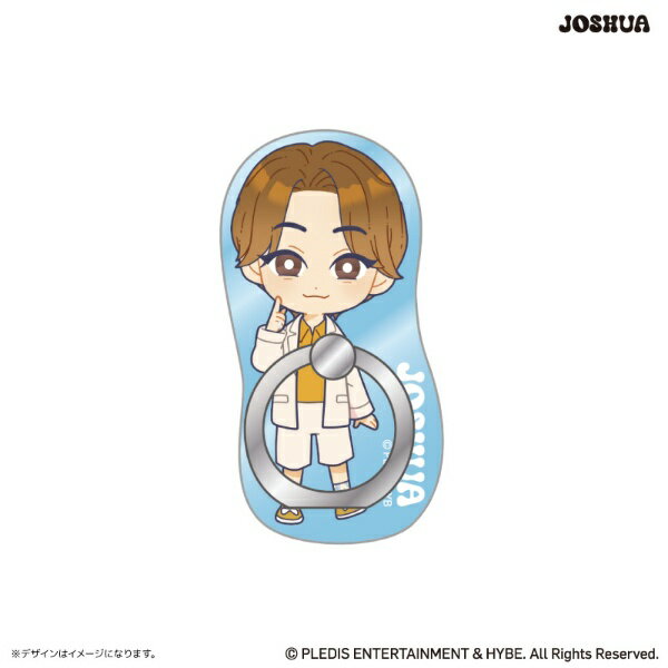 2015年に韓国、2018年に日本でデビューした超人気14人グループSEVENTEENたちが、小さくなってCARATの毎日に寄り添ってくれる存在に！■■スマホ本体またはケースに貼り付け、リングに指を通すことで落下防止や片手操作がしやすくなります♪