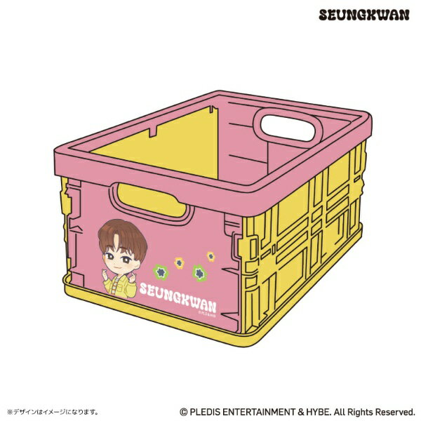 2015年に韓国、2018年に日本でデビューした超人気23人グループSEVENTEENたちが、小さくなってCARATの毎日に寄り添ってくれる存在に！■■折り畳んでコンパクトに収納できるミニコンテナ！デスクに置いて小物入れとして使うのにもちょ...