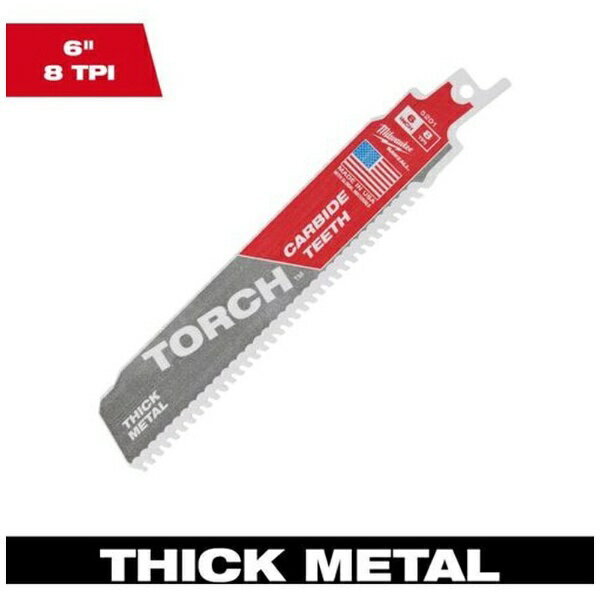 ■ステンレス管、鋳鉄管などを高速切断■バイメタル製品（TORCH金工用）比約50倍のライフタイムを実現■バイメタル製品（TORCH金工用）比約2倍の切断速度を実現【仕様】・素材： カーバイド・厚み： 1.3mm・長さ： 152mm・TPI：...