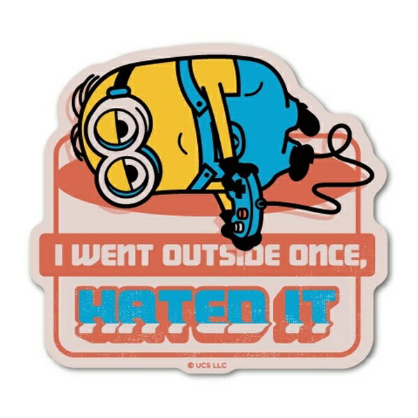 映画「怪盗グルーシリーズ」でもお馴染みの人気キャラクター『ミニオンズ』が待望のステッカー化。たのしくて可愛らしい個性豊かなミニオンたちをステッカーにしました。少し大きめのダイカットステッカーは一枚で貼ってもアピールできる特徴的なデザインを採...