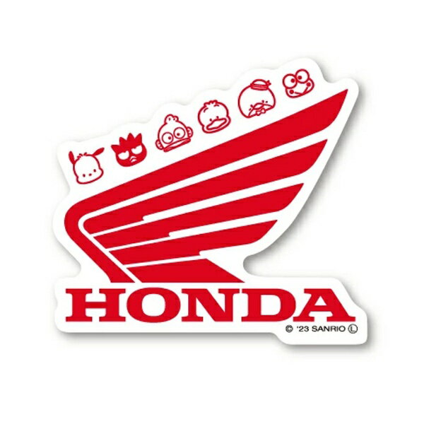 異色のコラボ実現。度々話題になるサンリオコラボステッカーにまた新たなシリーズが登場です。今回はホンダの名機と名高い『SuperCub』と『はぴだんぶい』のコラボステッカー。いろいろなところに貼れるダイカットステッカーの他、クーラーボックスや...