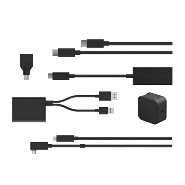 PC VRストリーミング用にVRヘッドセットとコンピューターを接続するためのセット。 DisplayPort互換の5mのストリーミングケーブルとフル機能のコンバーターが含まれています。