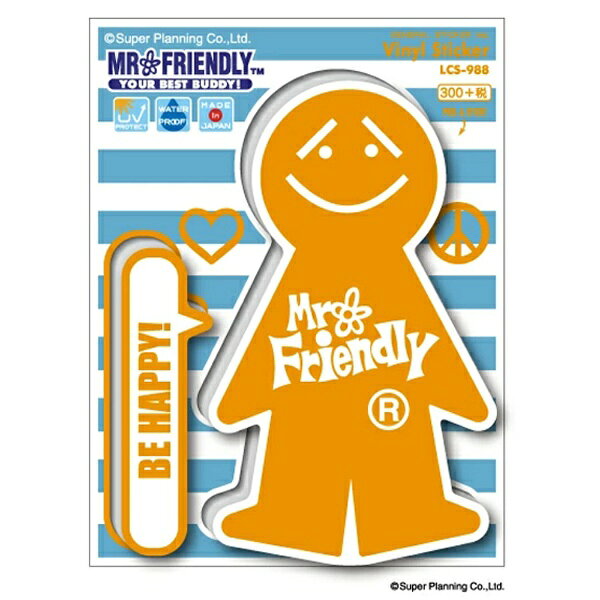 長年愛され続けるキャラクター、Mr.Friendly（ミスター・フレンドリー）。1988年に”友達と仲良くしようね”というコンセプトで生まれたキャラクター。カラフル＆ポップな世界観と、シンプルだけどココロに響くメッセージを発信し続けています...