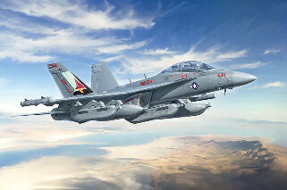 1/48 EA-18G グラウラー オーストラリア空軍 第6飛行隊 100周年記念塗装機のプラスチック製組み立てキットです。