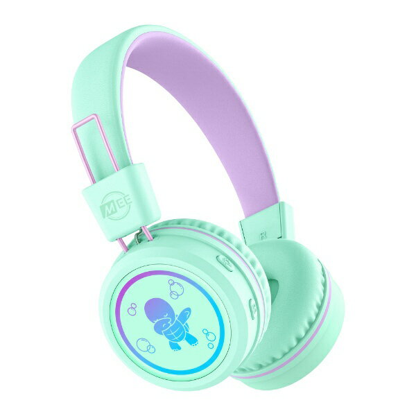 無線/有線ハイブリッド ＋ LEDライティング ＋ 4オーディオモード搭載MEE audio KIDJAMZはお子様（4歳以上）の聴覚を保護するように設計された音量リミッター（85dB）付きの子供向けヘッドホンです。お子様に安全なリスニング...