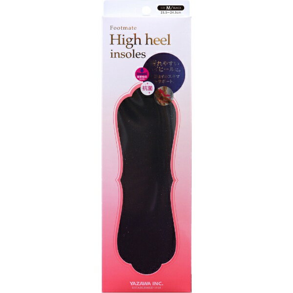 ハイヒールやパンプスに。 ブラック M（23.5〜24.5cm）疲れやすいハイヒールやパンプスに。土踏まずのスキマをサポート。「ふんわりアーチパッド」が土踏まずにしっかりフィット。足裏への負担を軽減し、疲れやすいハイヒールを快適にします。「...