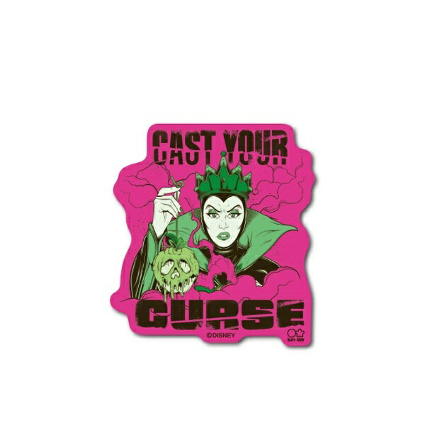 「眠れる森の美女」のマレフィセント、「リトル・マーメイド」のアースラや「白雪姫」の女王（魔女）といったディズニーのヴィランズ（悪者たち）が大集合。ヴィランズのダークでおしゃれな世界がそのままミニサイズのステッカーになりました。さぁ、悪者全員...