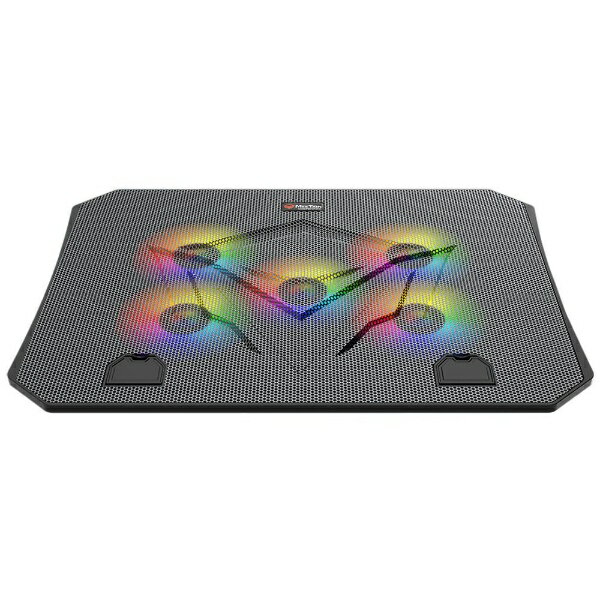 ノートパソコン用のクーラースタンド。直径70mmのファンを5基搭載し、速い冷却速度と低ノイズを実現。ファンの速度を手動で調整することができ、パソコンの熱を効果的に軽減。ゲームや仕事をよりスムーズにします。また、RGBバックライトを採用してお...