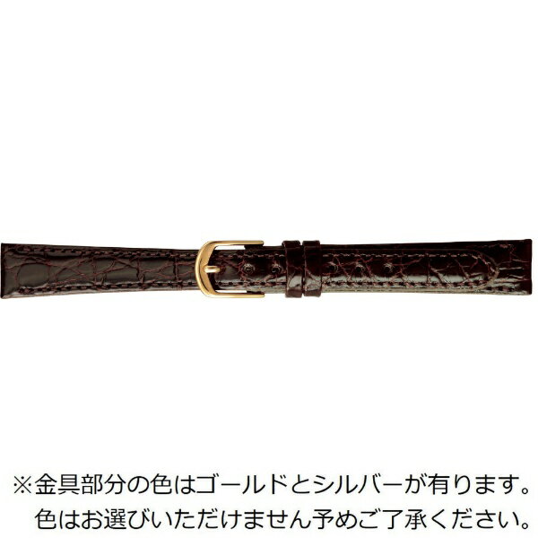 ワニ革（カイマン）を使用した時計バンド。丸みを持った鱗の形は天然素材の為、一つとして同じ模様はありません。美しい符模様をお楽しみください。※金具部分の色はゴールドとシルバーがあります。色はお選びいただけません。予めご了承ください。