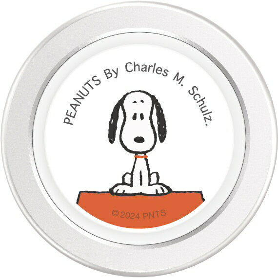 スマートフォンの保持をサポート。スマホスタンドにもなる！粘着シール付きなのでMagSafe非対応機種にも装着でき、装着することによってMagSafe充電が可能。