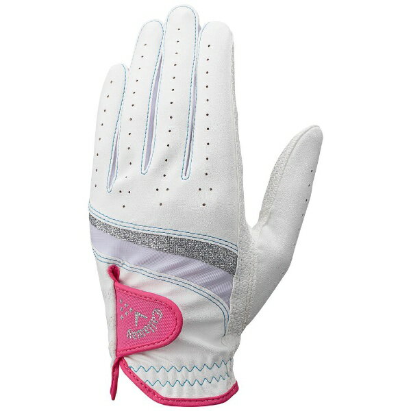 シンプルなデザインで人気のスタイルシリーズ。甲側のラメラインがアクセントポイント。柔らかい合成皮革は、ソフトなフィット感を実現。掌側には、グリップ力を高めるHex in Hexパターンを施した生地を使用。