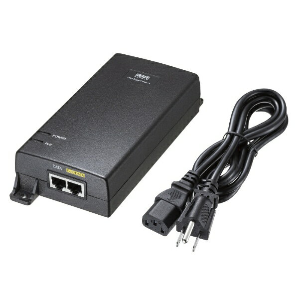 IEEE802.3bt（Class7）規格に対応し、最大75WのPoE給電が可能なPoEインジェクター。「PoEインジェクター（電源内蔵・IEEE802.3bt（75W）対応）」■IEEE802.3af/atだけでなくIEEE802.3bt...