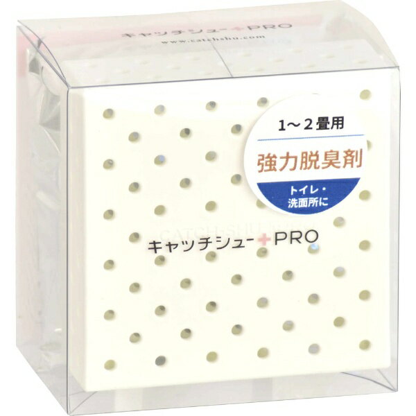 ニオイナシ、という、オモテナシ。キャッチシューPROは、多くの医療現場で使われていた実績を元に、よりコンパクト、より洗練された脱臭剤を目指し誕生した本格脱臭プロダクトです。化学物質を一切含まないため、食品がある場所で使っても安心・安全。臭い...