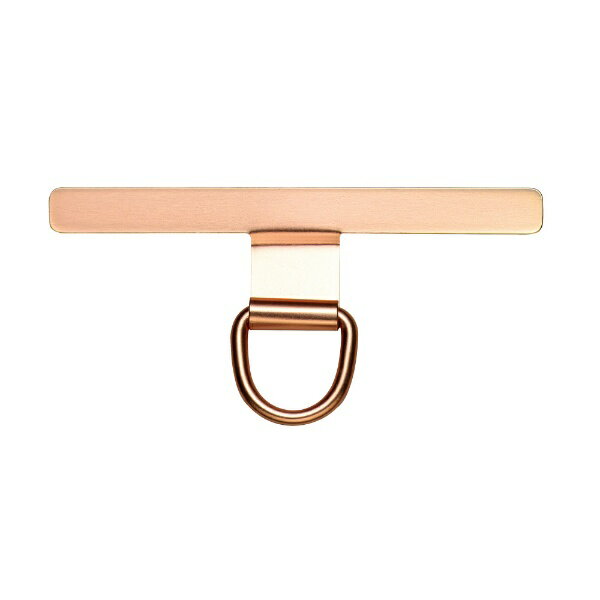 丈夫で長持ち！高強度ステンレス素材のマルチシート（1口タイプ）■丈夫で長持ち、高強度ステンレス素材■スリムで目立たない■スマホとケースの間にはさむだけ！簡単装着■ストラップ取り付け可能