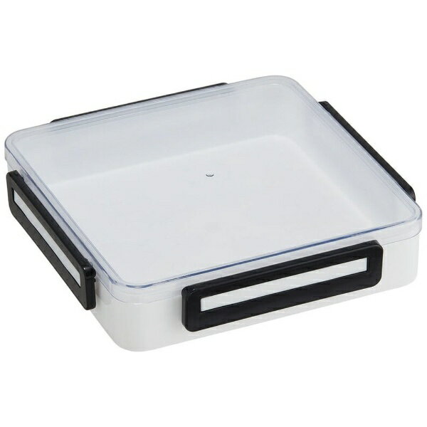 平置き・縦置きが出来る2WAY仕様。4ロックで密閉するパッキン付きフタ。全型10枚入りが4袋程収納。※パッケージの形状により入らない場合もあります。お茶パック・乾物食品などの保存にも便利！【商品サイズ（約）】サイズ： 254×254×高さ5...