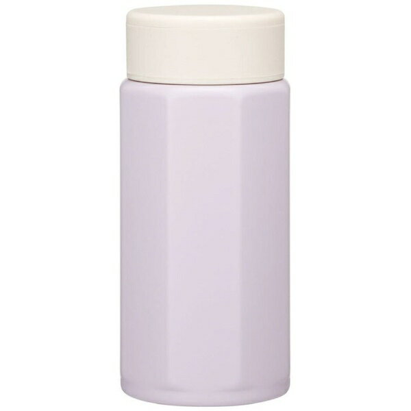 八角形で手にフィットしやすく転がりにくい形状！フタには握りやすいすべり止め付き。【商品サイズ（約）】サイズ： 直径69×高さ152mm容量： 350ml重量： 215g【品質表示】内びん・口がね： ステンレス鋼胴部： ステンレス鋼（アクリル...