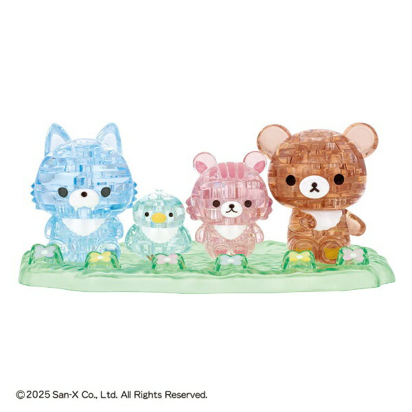 クリスタルパズルに「チャイロイコグマとおともだち」が勢揃いした豪華セットが初登場！○対象年齢： 7歳以上（C）2025 San-X Co.，Ltd.All Rights Reserved.