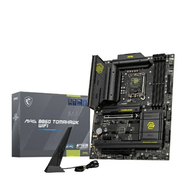 MAG B860 TOMAHAWK WIFIは、ゲーマー向けに設計されており、安定性、耐久性、DIYフレンドリーを特徴としています。Killer Wi-Fi 7ソリューションと5G LAN、Thunderbolt 4、PCIe 5.0ソリュ...