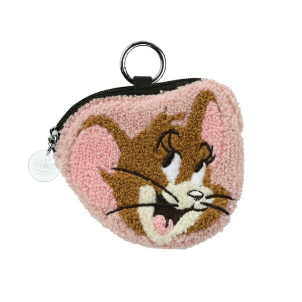 「トムとジェリー」デザインのイヤホンや充電ケーブル・アダプターなどを収納できるガジェットポーチです。優しく温かみのあるサガラ刺繍のポーチ（ポリエステル素材）で、小銭やリップのような小物を入れるのもオススメです。バックに取り付けられるカラビナ...