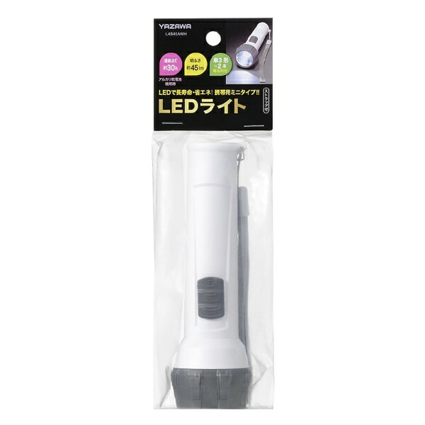 ●LEDで長寿命、省エネ！緊急時にも安心！ ●点灯時間約30時間で長持ちライト