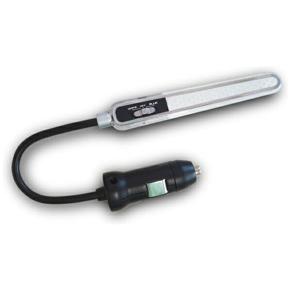 ●高輝度ブルーLED/ホワイトLED使用のフレキランプ。●スライドスイッチでブルーLED発光／ホワイトLED発光／電源OFFの切替ができます。●フレキシブルチューブでライトの向きを自由に変えられます。●透明樹脂で製品内部に成形されたドットパ...