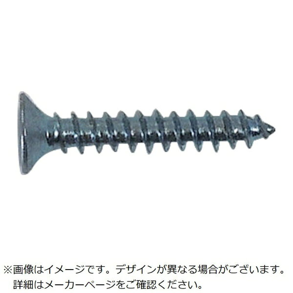 ■下穴だけで締結が出来る薄板鋼板用のねじです。■頭部が埋め込まれる皿頭です。■購入しやすい少量パックです。【用途】・薄鋼板（下穴必要）・木材・後施工プラグなどに。【仕様】・寸法（mm）d： 2.6・寸法（mm）L： 8・表面処理： ユニクロ...